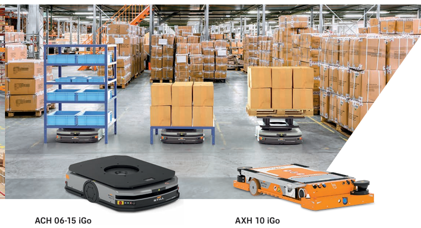 Xe nâng Robot tự hành AMR STILL ACH iGo & AXH iGo. - Xe Nâng Still ...